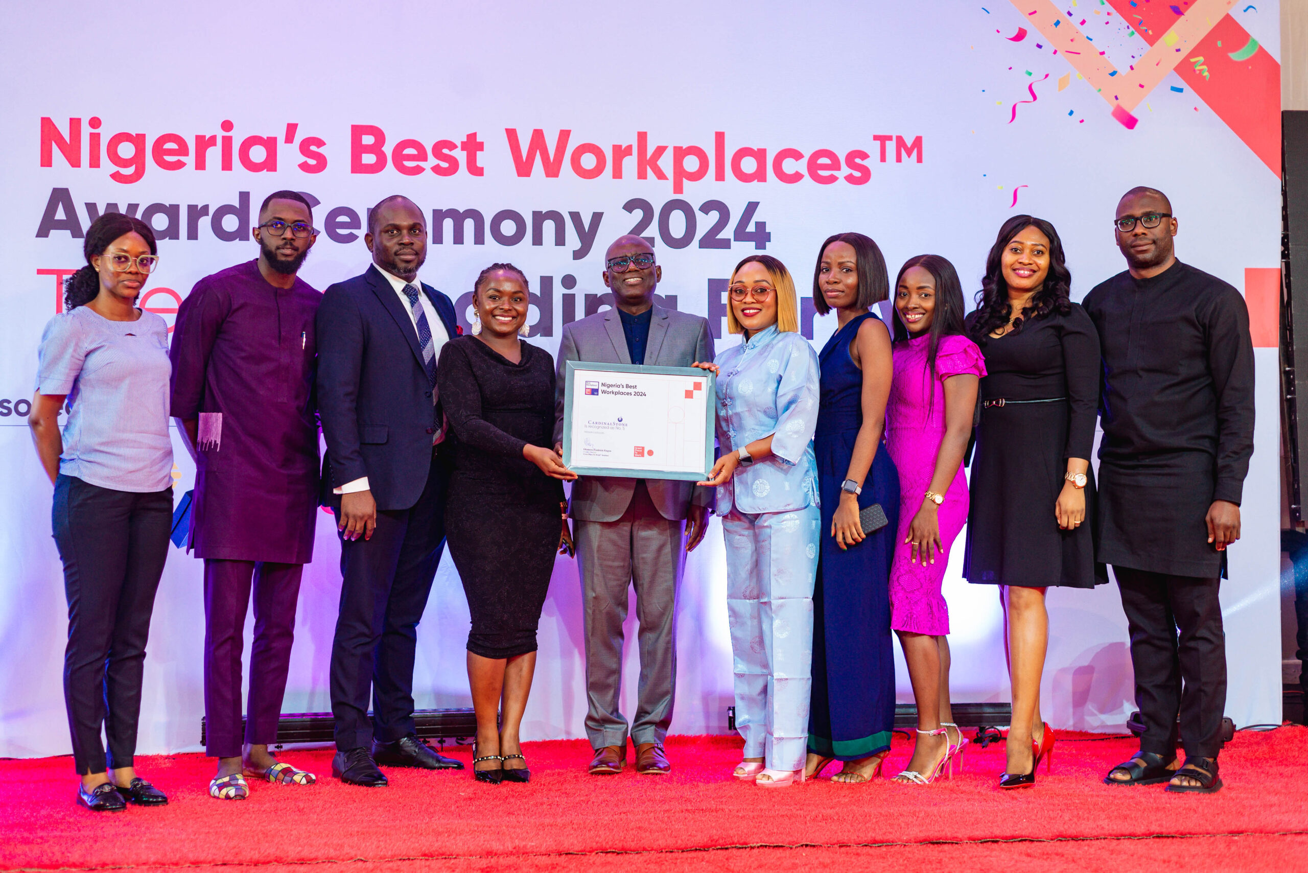 CardinalStone Triumphs at the 2024 Great Place to Work Awards ...