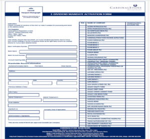 How to Update Your Bank Details as a Shareholder - CardinalStone